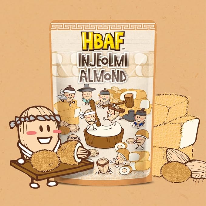 Injeolmi Almonds in UAE – Korean-Inspired Nutty Snack